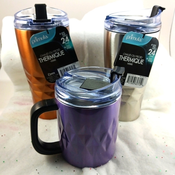 Primula | Kitchen | Nwt Primula Triple Layer Hot Or Cold Therma Drink ...